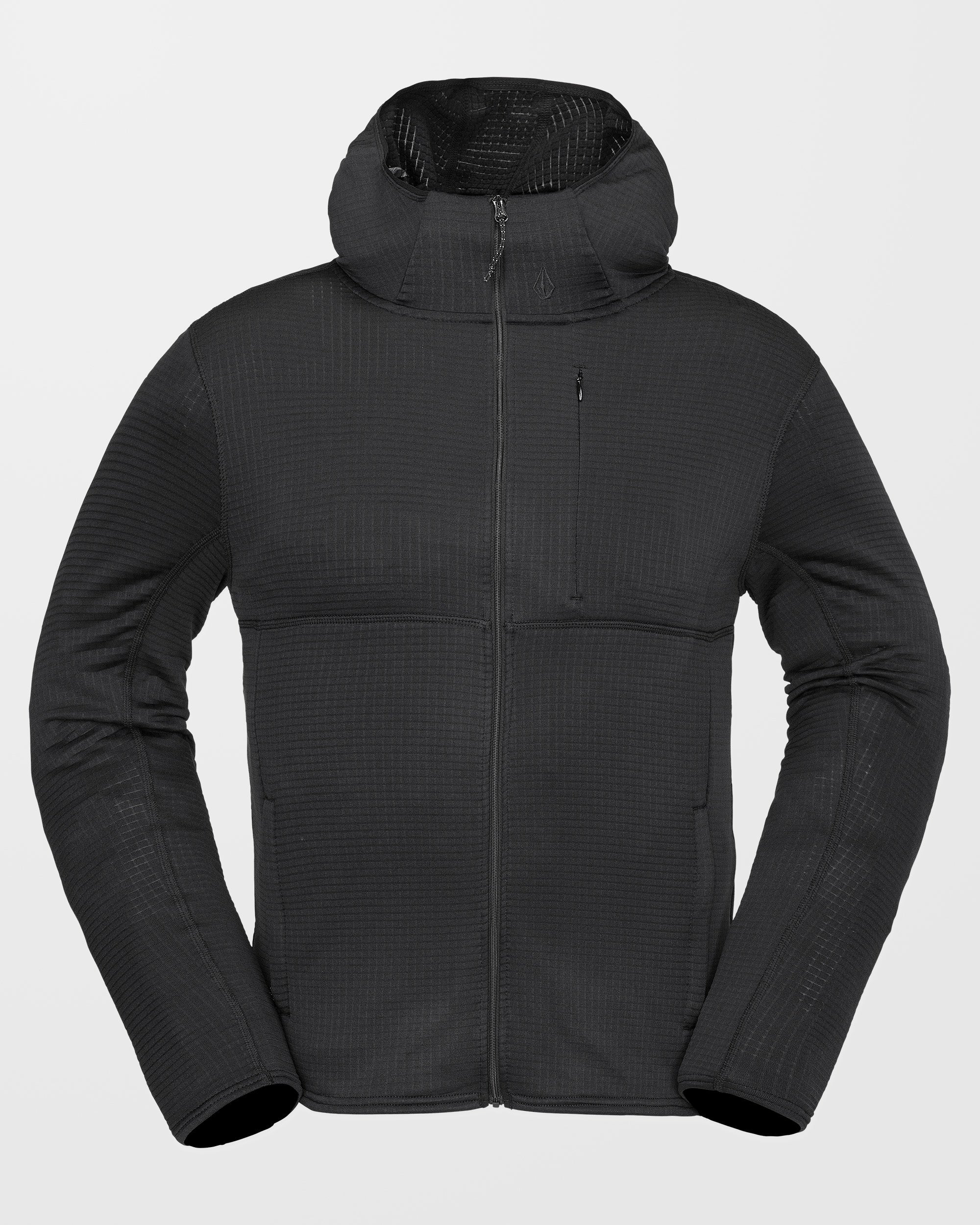 Gridlock Full Zip Hoodie - Black - Herren - Volcom Deutschland - 2 Jahre Garantie