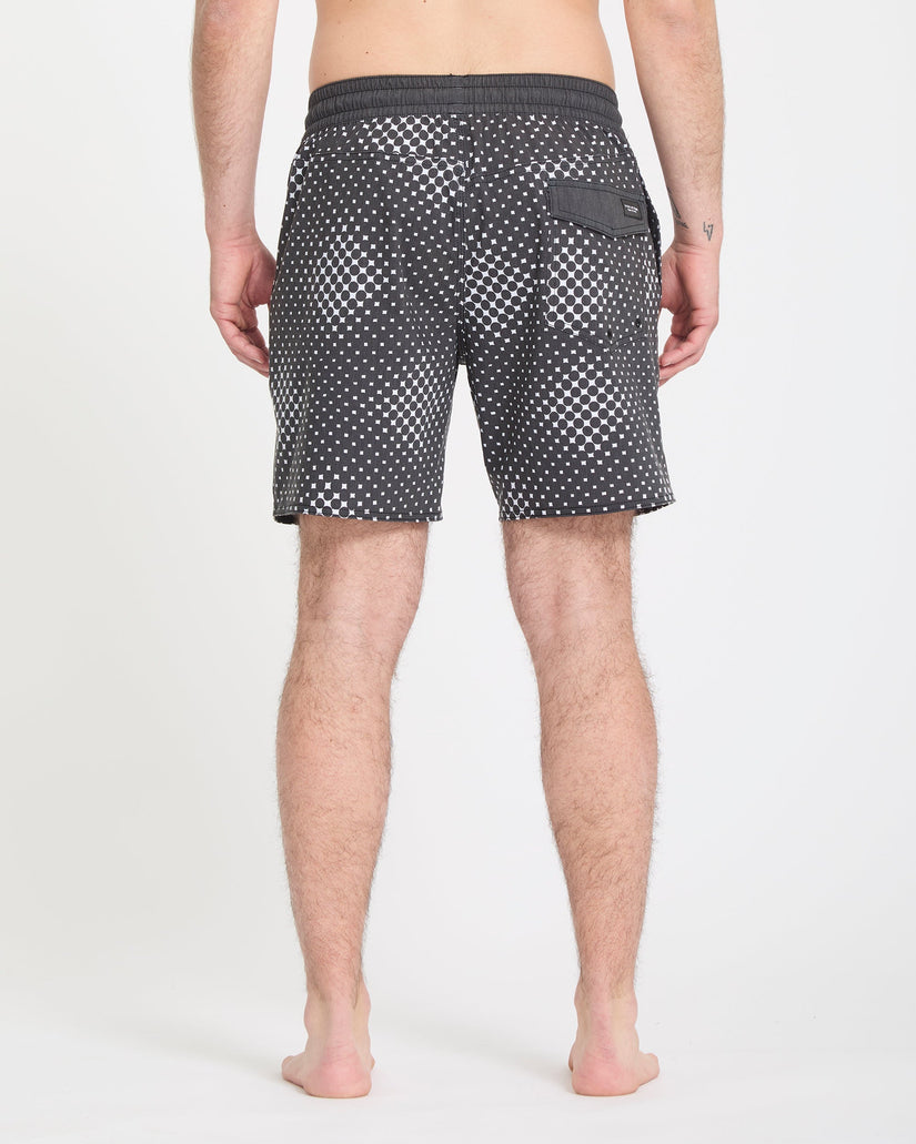 Psyche Cotton Trunk 17" Boardshort - Matte Black - Men - Volcom EU ...