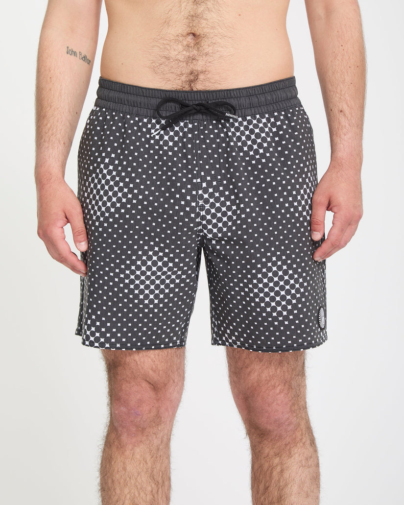 Psyche Cotton Trunk 17" Boardshort - Matte Black - Men - Volcom EU ...