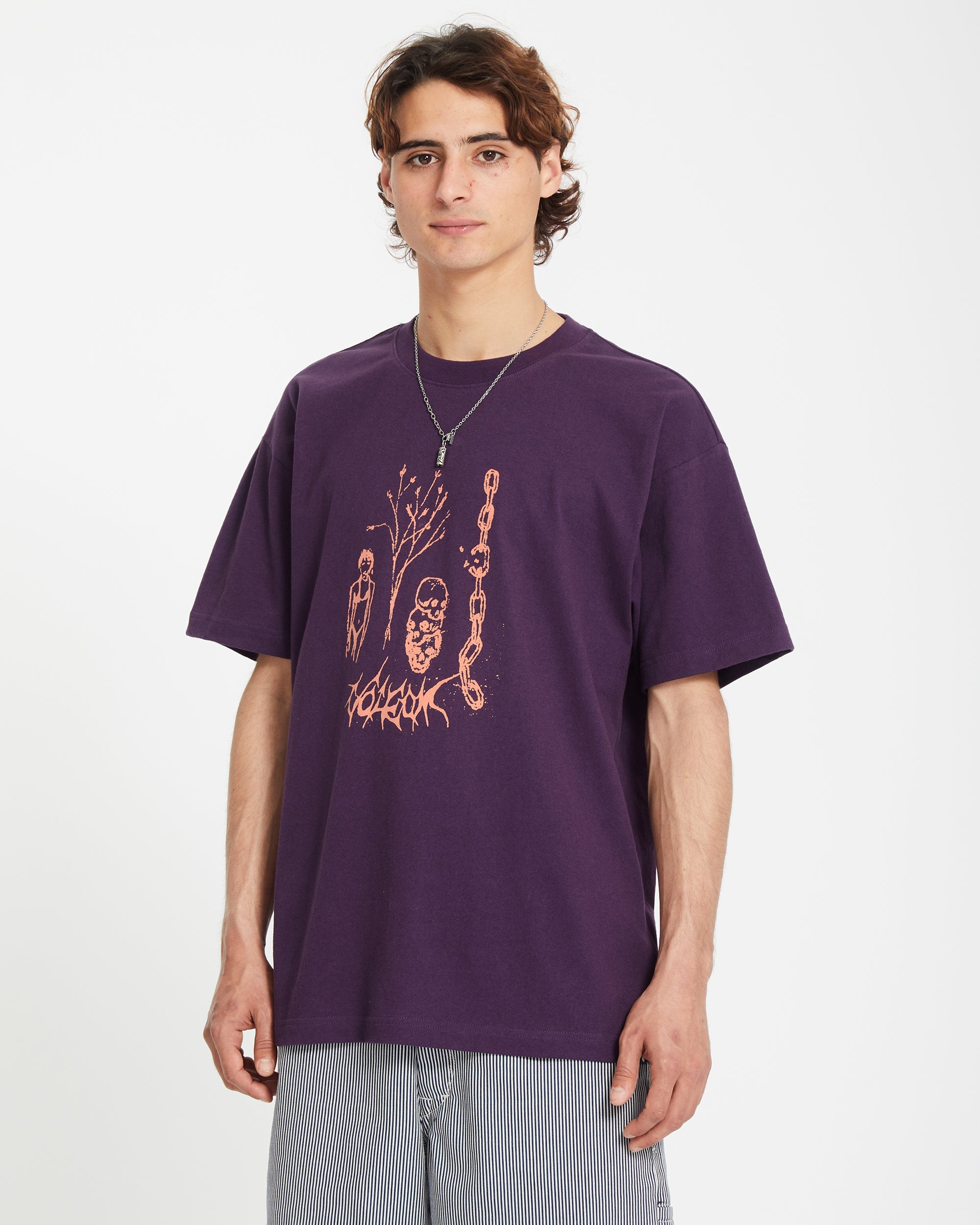 Poetic Dess T-shirt - GRAPE ROYALE - Herren - Volcom Deutschland