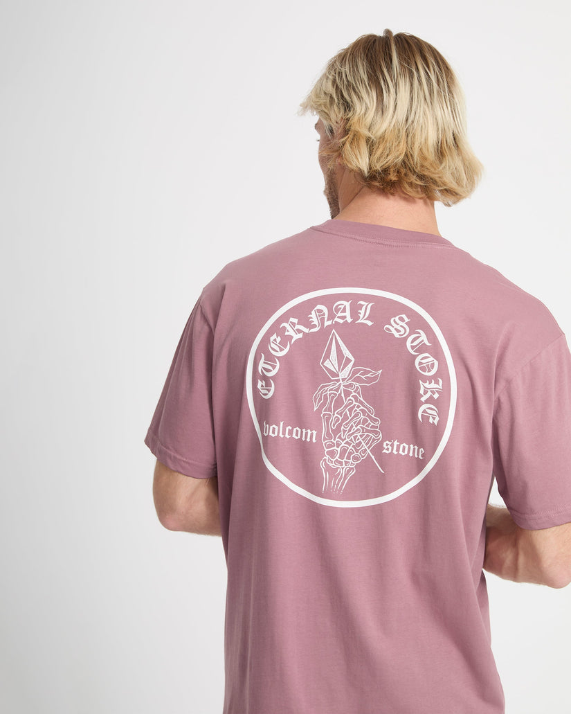 Eternal Stoke T-Shirt - Stone Rose - Men - Volcom EU – Volcom Deutschland