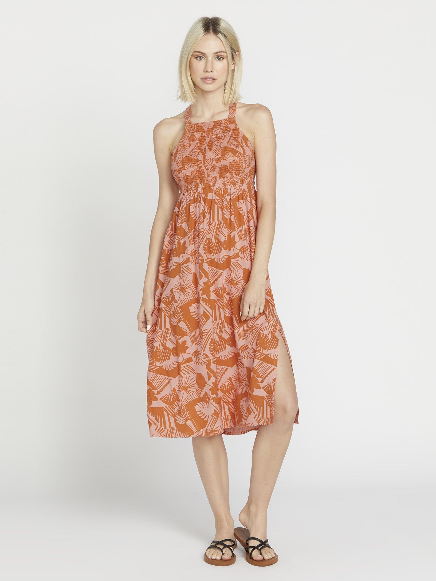 Off Tropic Dress - Burnt Sienna - Damen - Volcom Deutschland