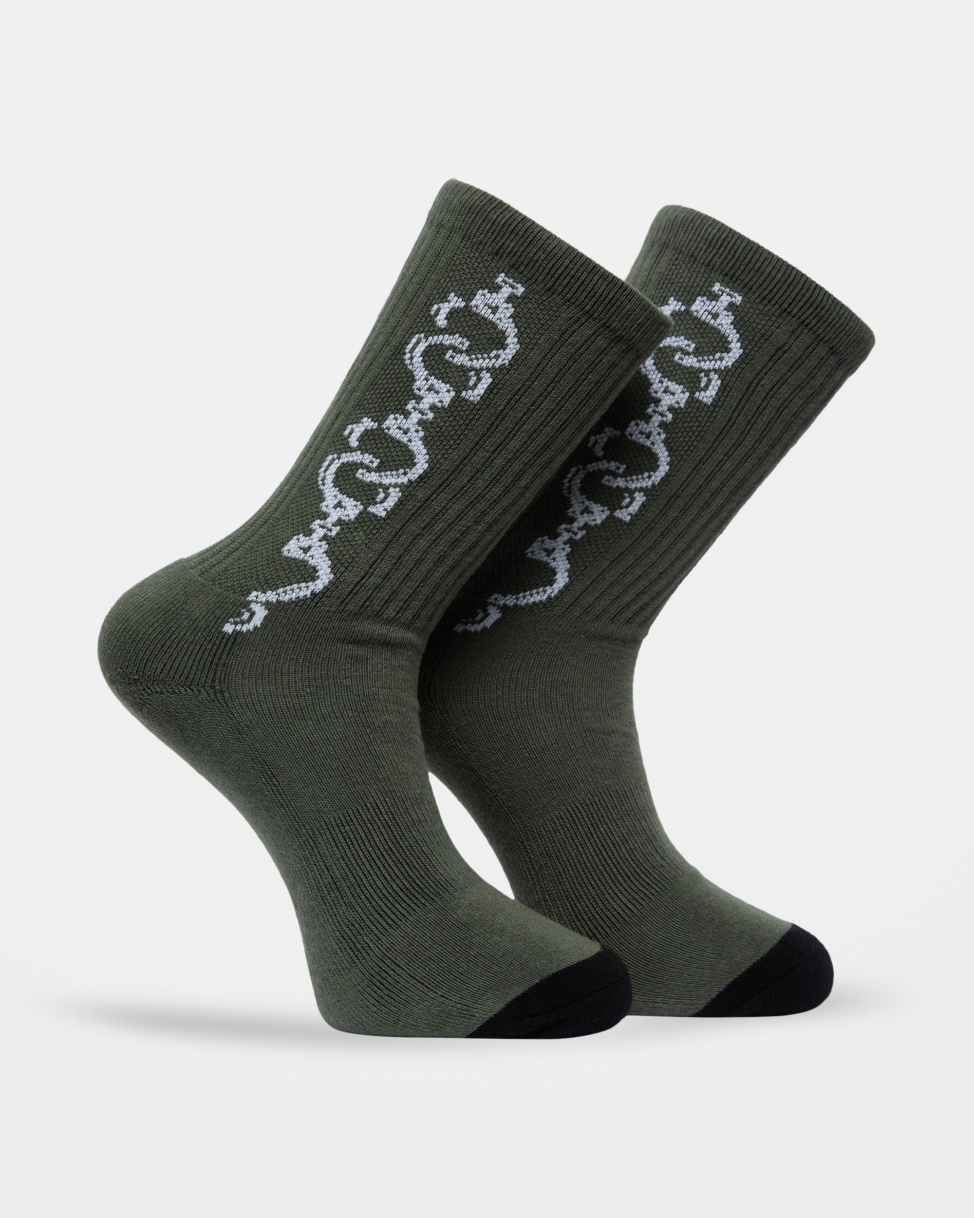 Daniel Shepard Socken - Dark Olive - Herren - Volcom Deutschland