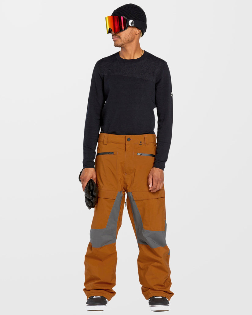 Rnge Stretch Gore-Tex Trousers - Caramel - Herren - Volcom Deutschland - 2 Jahre Garantie