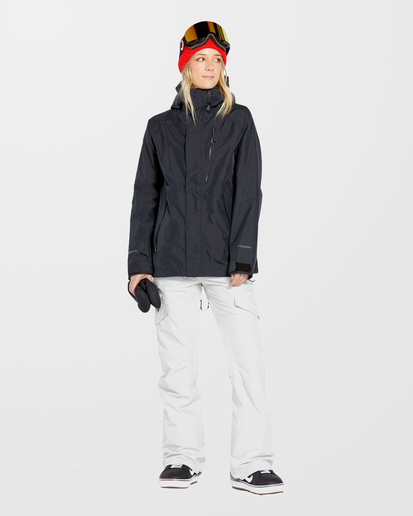 V.Co Aris Insulated Gore-Tex Jacke - Black - Damen - Volcom Deutschland ...