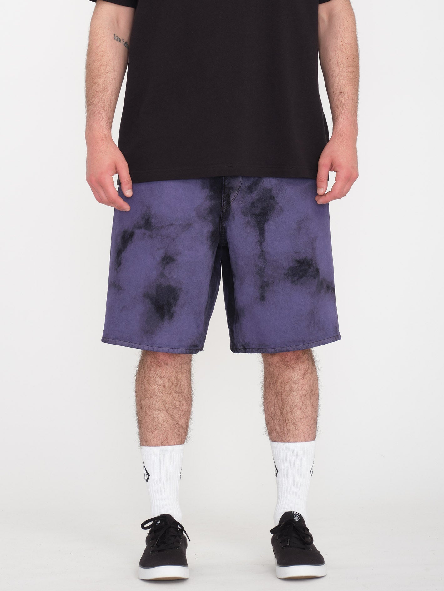 Billow Denim Shorts - DEEP PURPLE - Herren - Volcom Deutschland