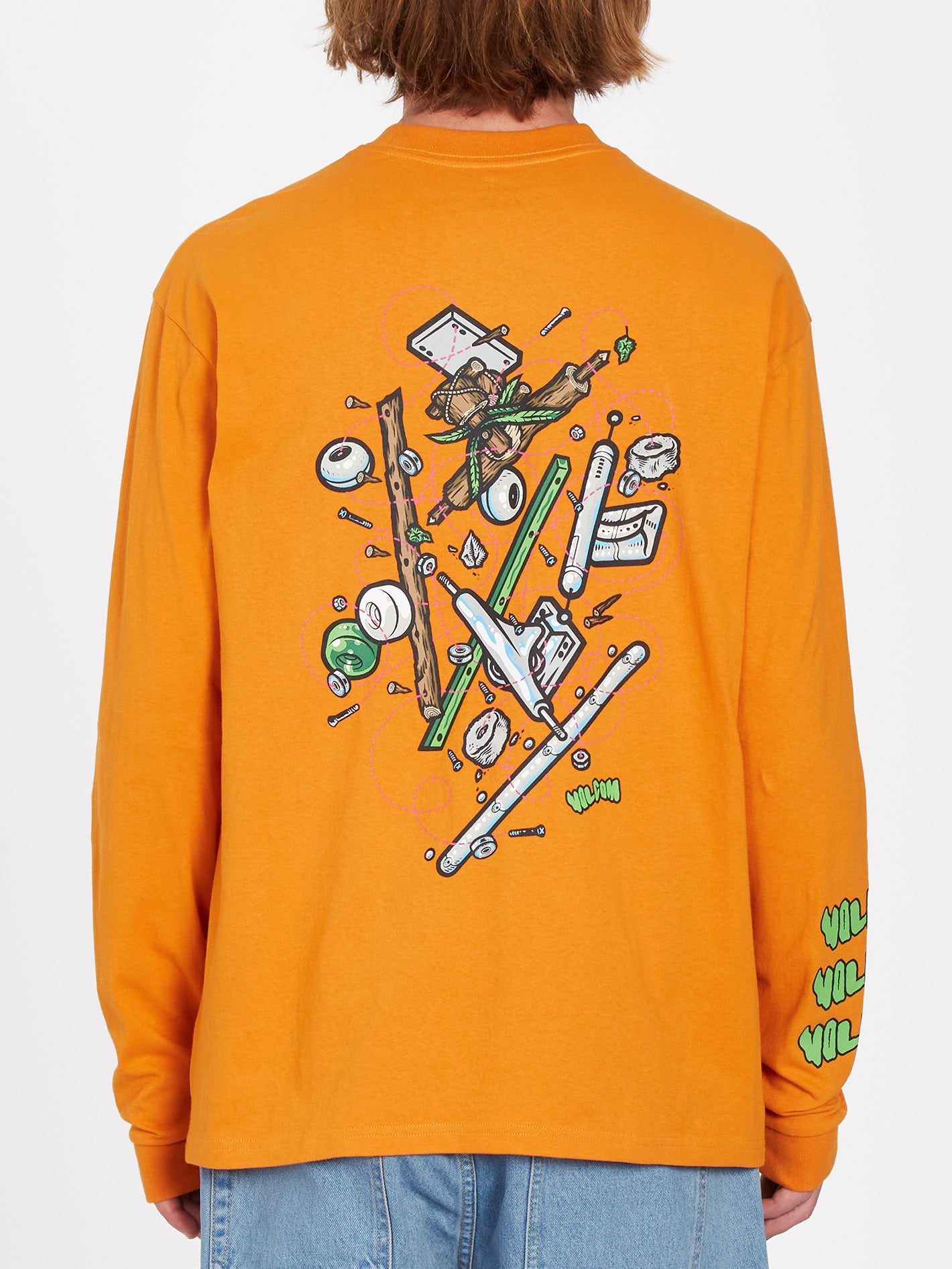 Todd Bratrud T-Shirt - SAFFRON - Herren - Volcom Deutschland