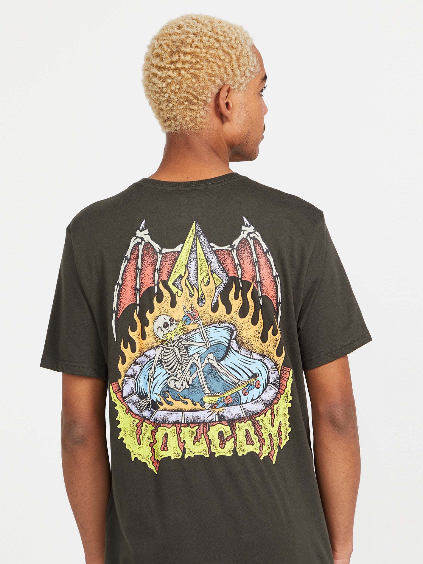 Hessian T-shirt - WASHED BLACK – Volcom Deutschland