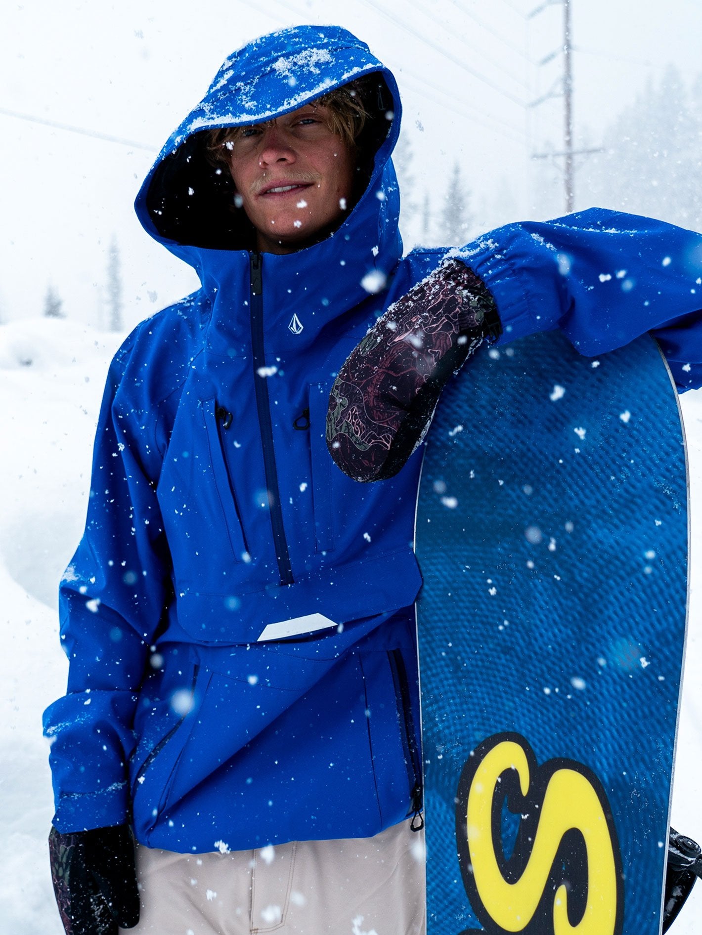 Brighton Pullover - BRIGHT BLUE – Volcom Deutschland