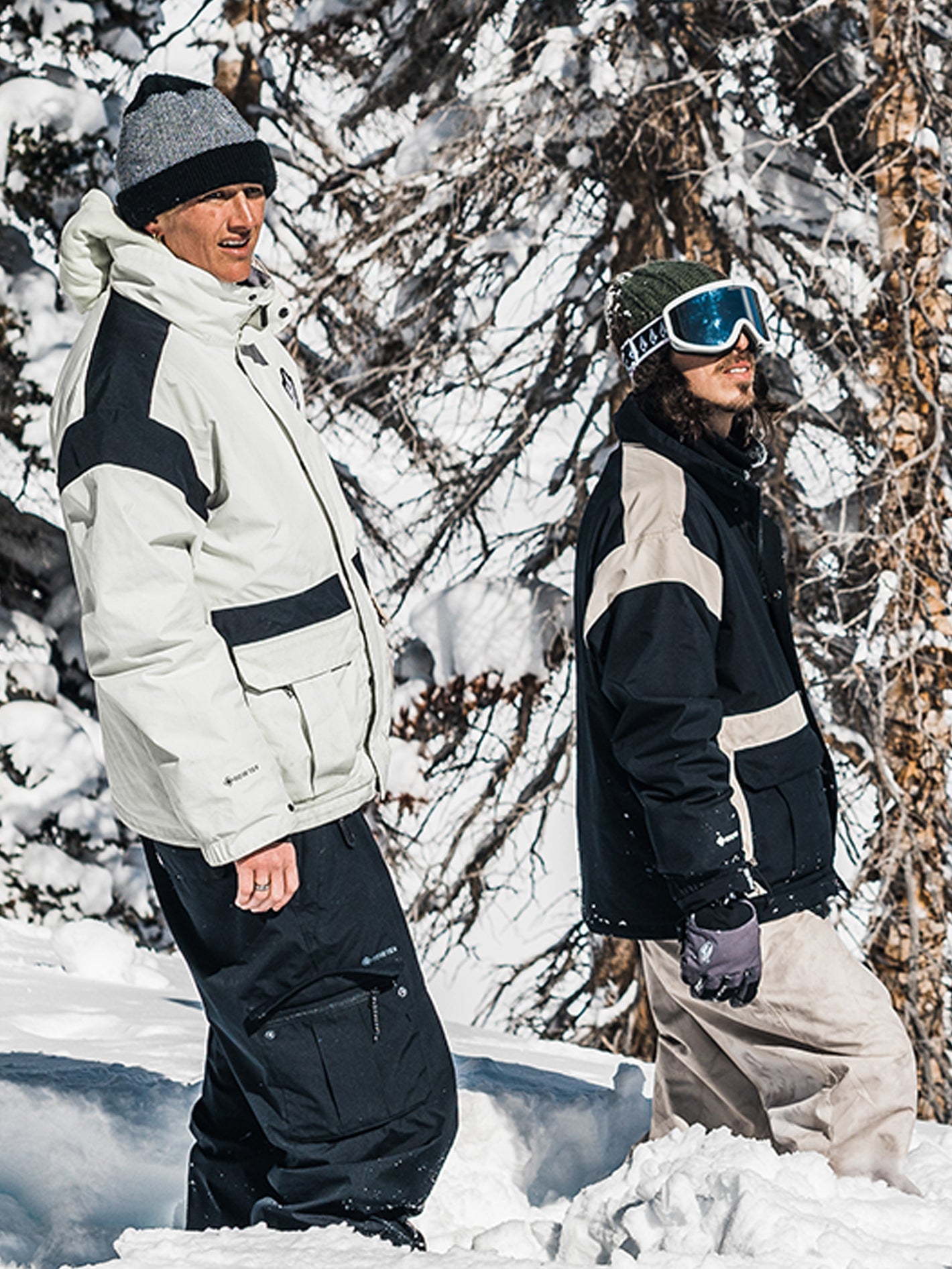 Melancon Gore-Tex Jacket - Off White (Unisex) – Volcom Deutschland