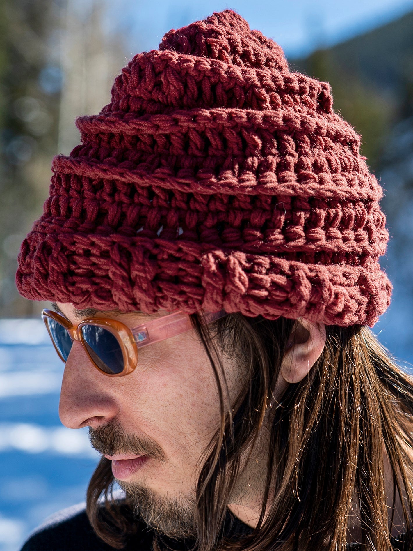 Rav Crochet Knit Beanie - MAROON - Herren - Volcom Deutschland