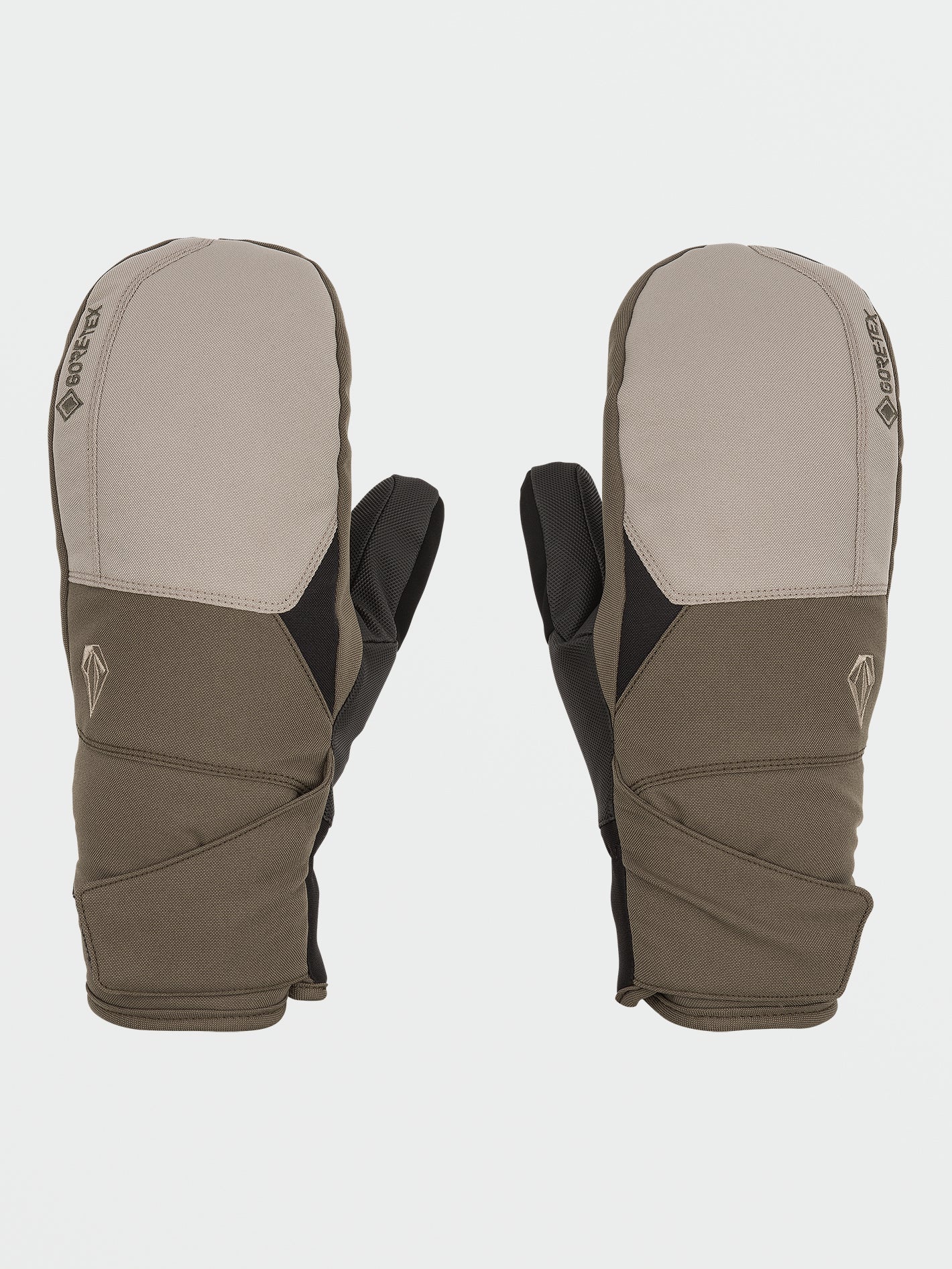 Stay Dry Gore-Tex Mittens - Dark Teak | Volcom Deutschland