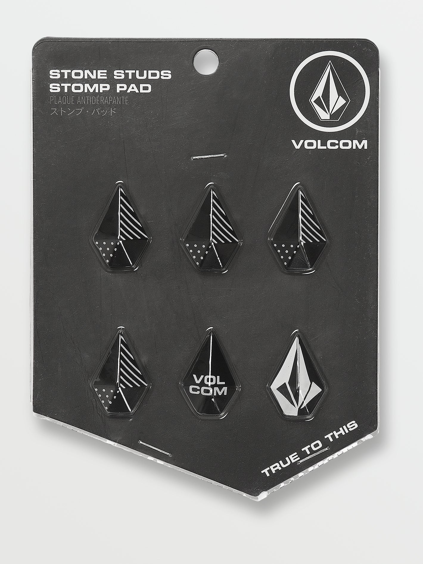Stone Studs Stomp Pads - Black | Volcom Deutschland